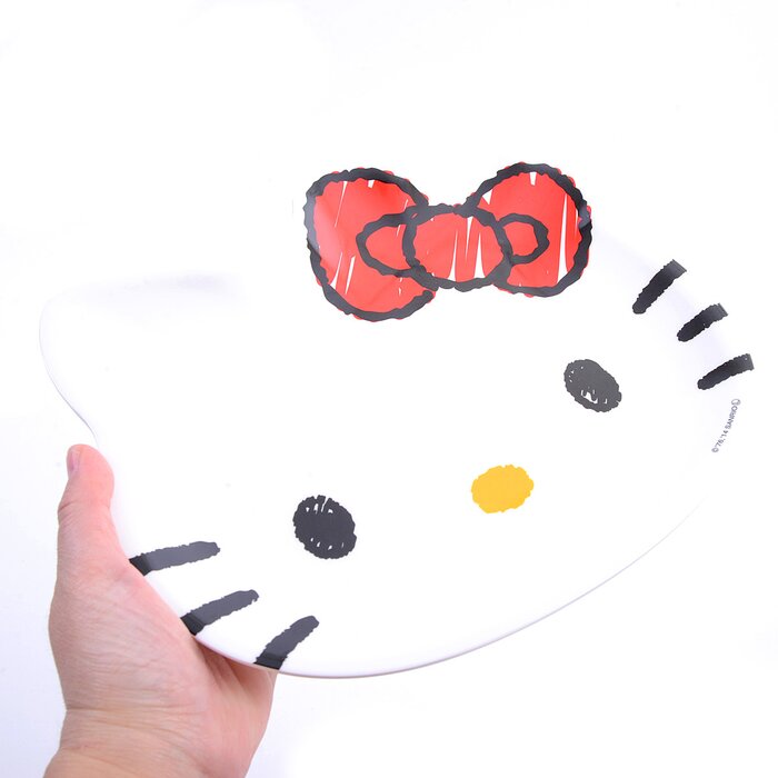 Hello Kitty Face Large Melamine Plate: Sanrio - Tokyo Otaku Mode (TOM)