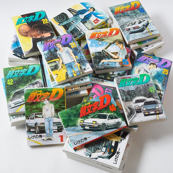 Initial D Complete 48-Volume Manga Set - Tokyo Otaku Mode (TOM)