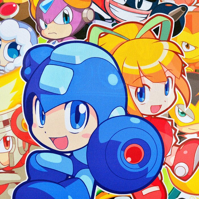 Mega Man Powered Up Classic Group Poster - Tokyo Otaku Mode (TOM)