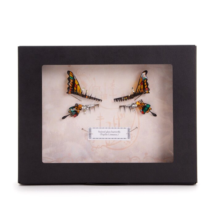 Stained Glass Butterfly False Eyelash Set - Tokyo Otaku Mode (TOM)