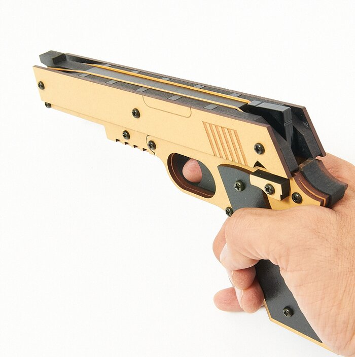 Blowback-Style Rubber Band Gun (R-1) - Tokyo Otaku Mode (TOM)