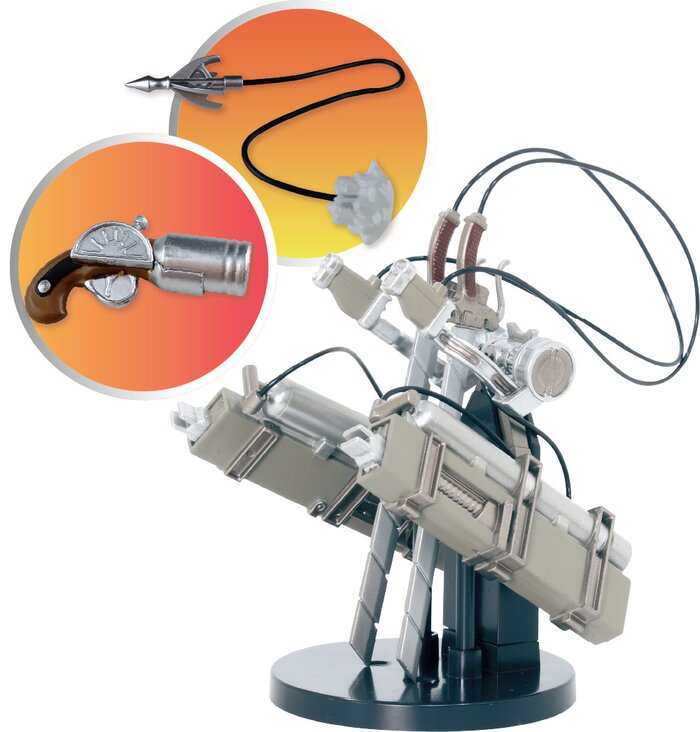 Attack on Titan Omni-Directional Mobility Gear Ver. 1.5 1/12 Scale ...