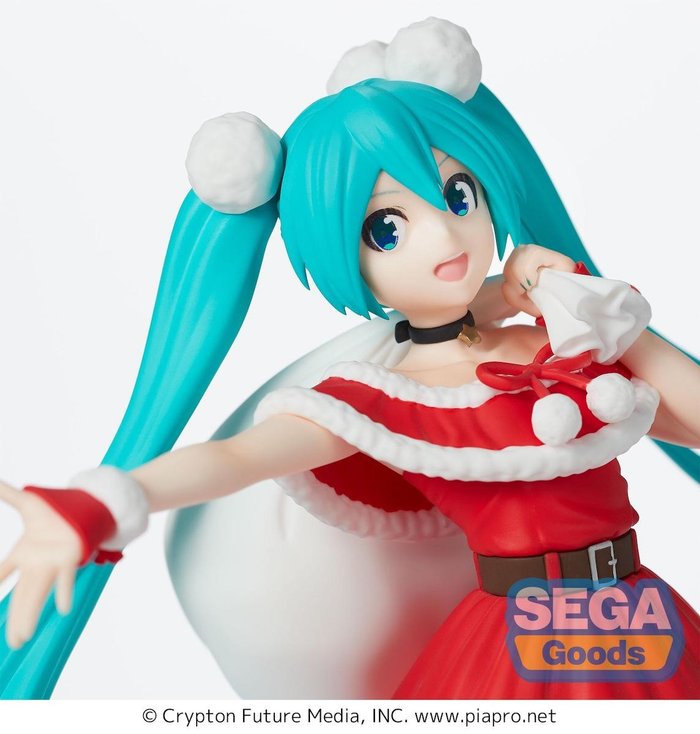 Hatsune Miku: Christmas 2020 Ver. Super Premium Figure: Sega ...