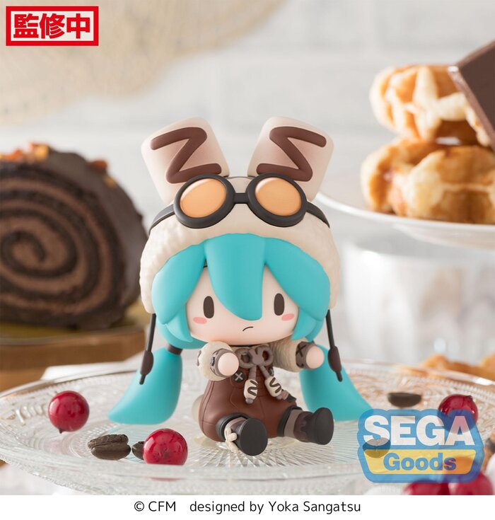 Fuwapuchi Chibi Figure Hatsune Miku: Marshmallow Hot Cocoa Ver.: Sega ...