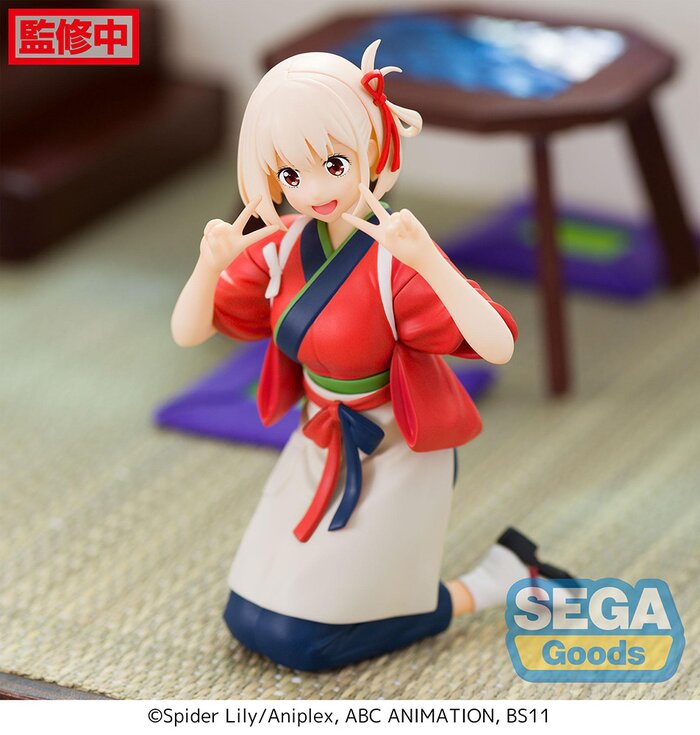 Lycoris Recoil Chisato Nishikigi Premium Perching Figure - Tokyo Otaku ...