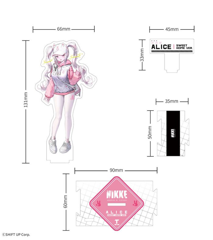 Goddess of Victory: Nikke Acrylic Stand Series Alice: Sweet Home Ver ...
