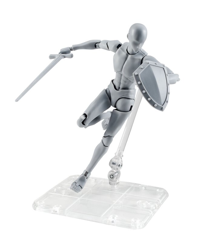 S.H.Figuarts Body-kun Rihito Takarai Edition DX Set: Gray Color Ver ...