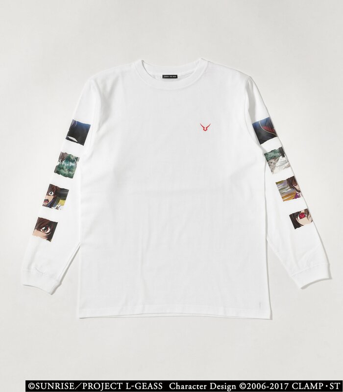 Code Geass Lelouch to Suzaku no Ayumi White Long Sleeve T-Shirt - Tokyo ...