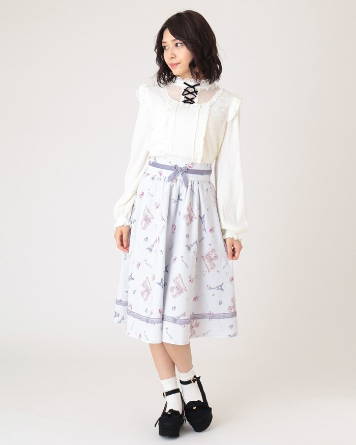 LIZ LISA Frilly Ribbon Top: LIZ LISA - Tokyo Otaku Mode (TOM)