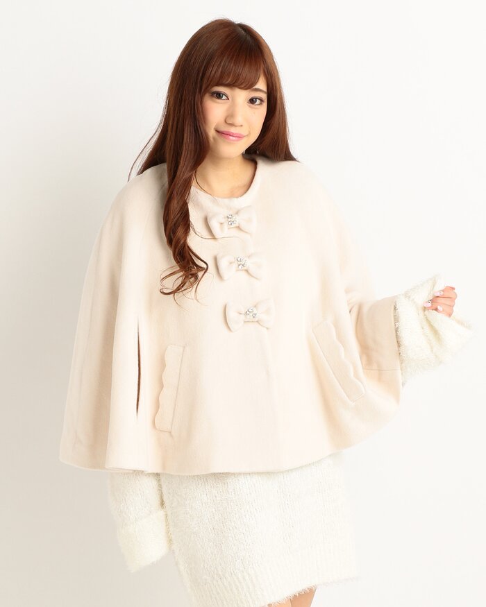 LIZ LISA 5-Way Poncho-Style Coat: LIZ LISA - Tokyo Otaku Mode (TOM)