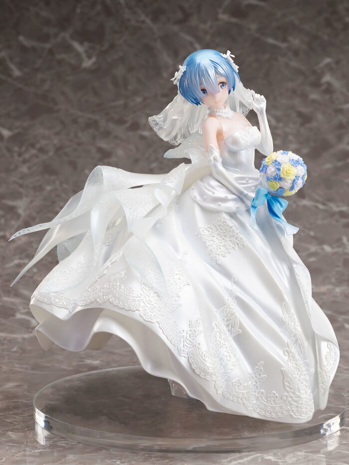 Re:Zero -Starting Life in Another World- Rem: Wedding Dress 1/7 Scale ...