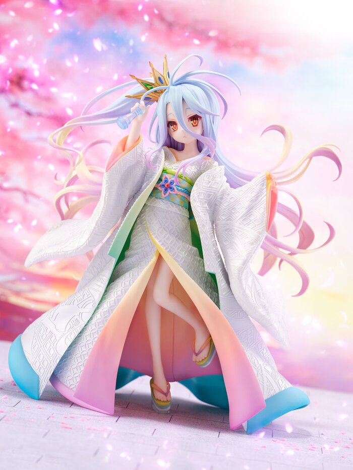 No Game No Life Shiro -Shiromuku- 1/7 Scale Figure: F:NEX - Tokyo Otaku ...