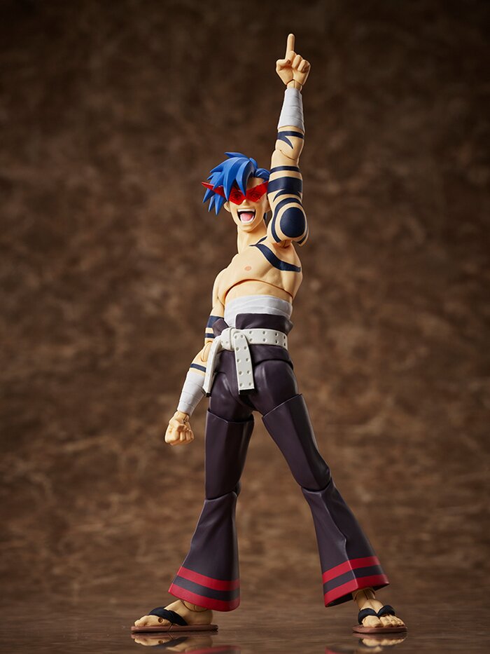 BUZZmod Tengen Toppa Gurren Lagann Kamina 1/12 Scale Action Figure ...