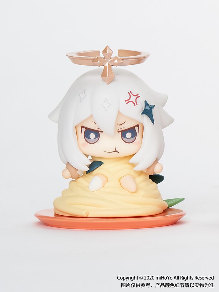 Genshin Impact Paimon is NOT EMERGENCY FOOD! Paimon Mascot Figure ...
