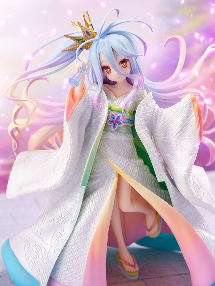 No Game No Life Shiro -Shiromuku- 1/7 Scale Figure: F:NEX - Tokyo Otaku ...