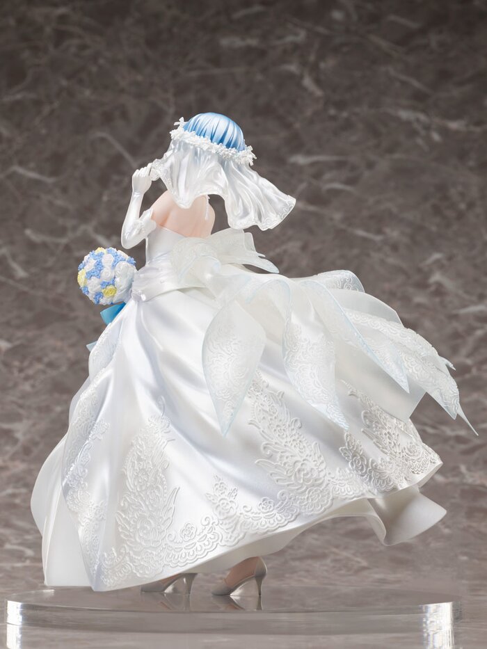 Re:Zero -Starting Life in Another World- Rem: Wedding Dress 1/7 Scale ...