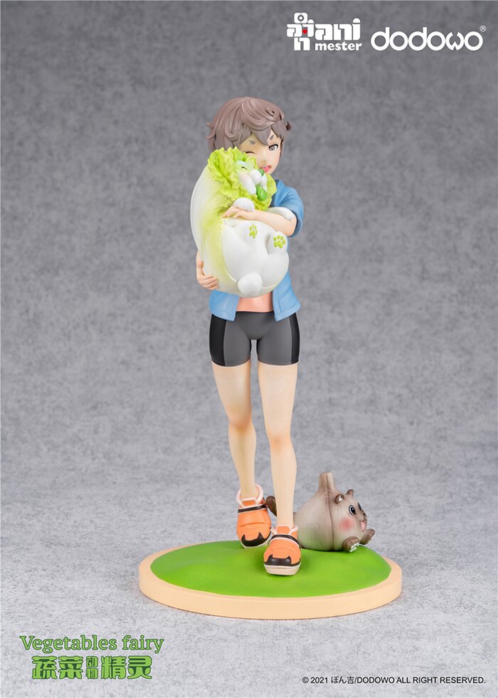 Vegetable Fairy Series Sai and Cabbage Dog 1/7 Scale Figure: AniMester ...