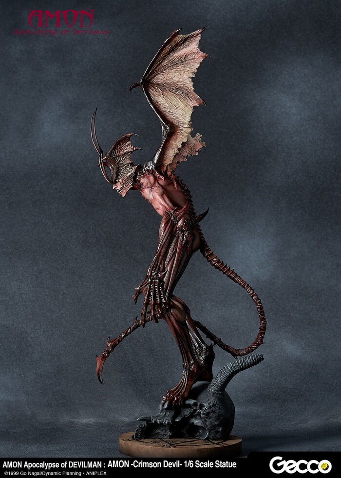 Amon: Apocalypse of Devilman Amon Crimson Devil 1/6 Scale Figure: Gecco ...