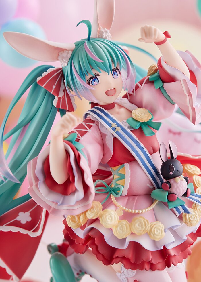 Hatsune Miku Birthday 2021: Pretty Rabbit Ver. 1/7 Scale Figure: Taito ...