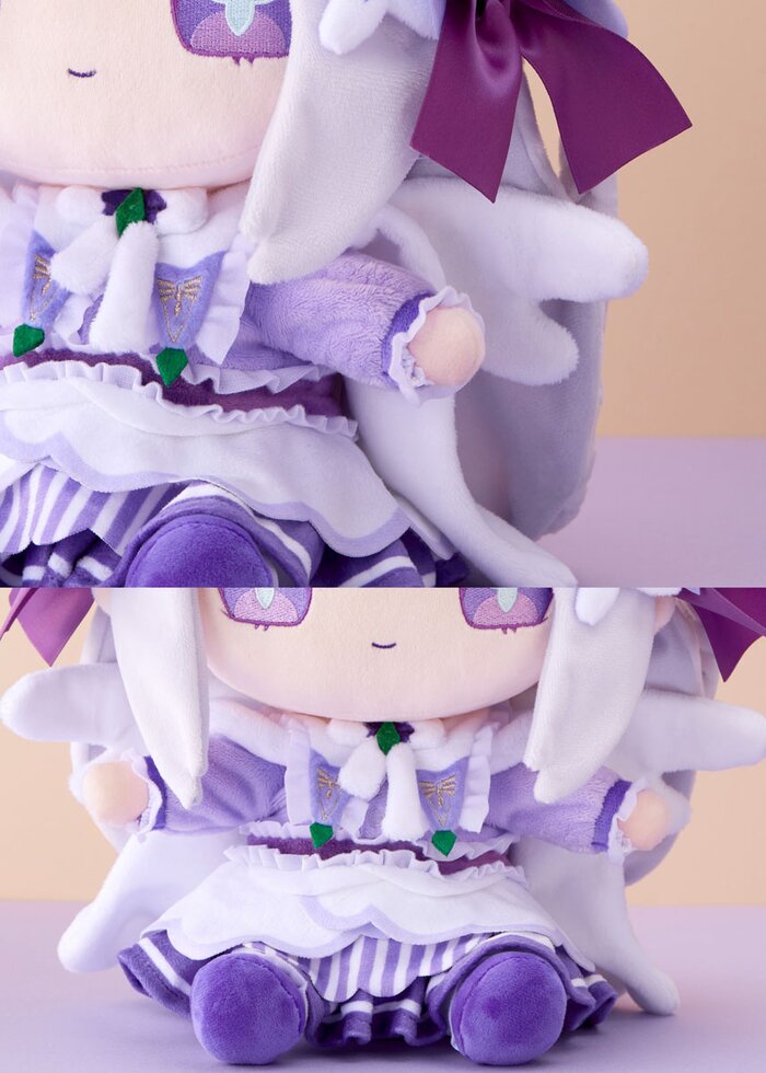 Re:Zero -Starting Life in Another World- Fuwakawa-Lolita Emilia Stuffed ...