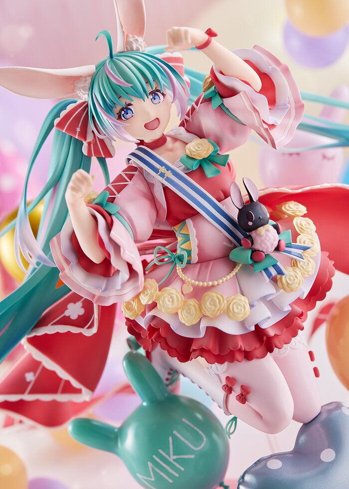 Hatsune Miku Birthday 2021: Pretty Rabbit Ver. 1/7 Scale Figure: Taito ...