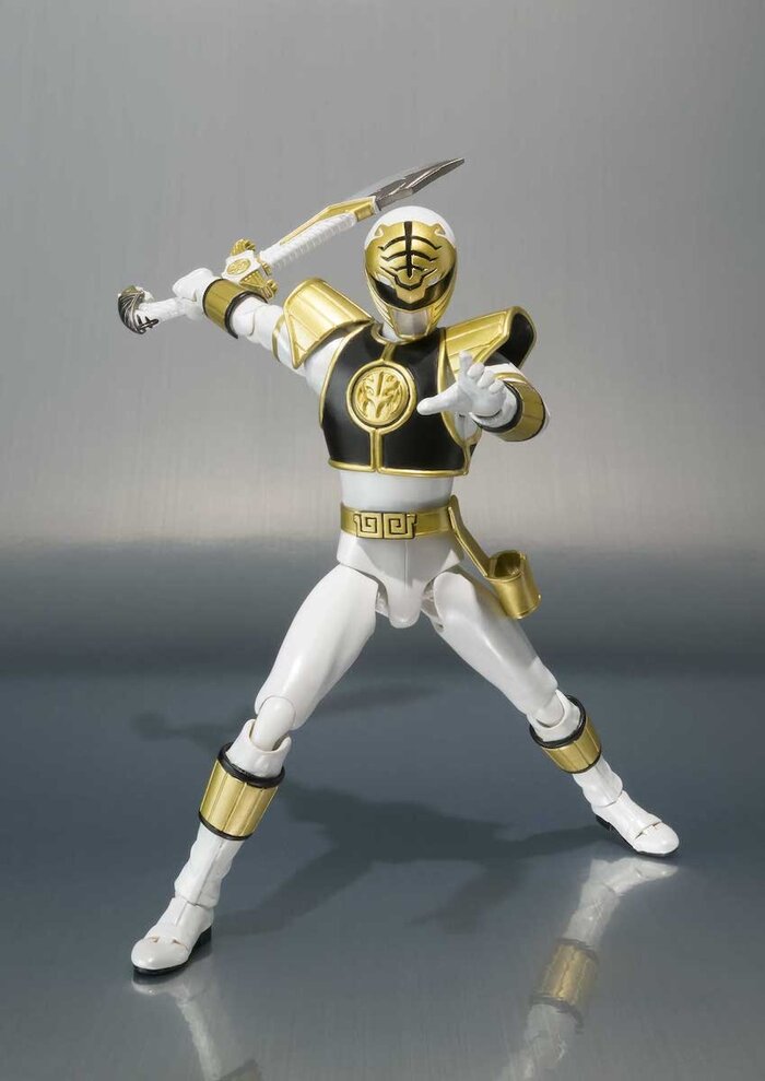 S.H.Figuarts Mighty Morphin Power Rangers White Ranger: Bandai - Tokyo ...