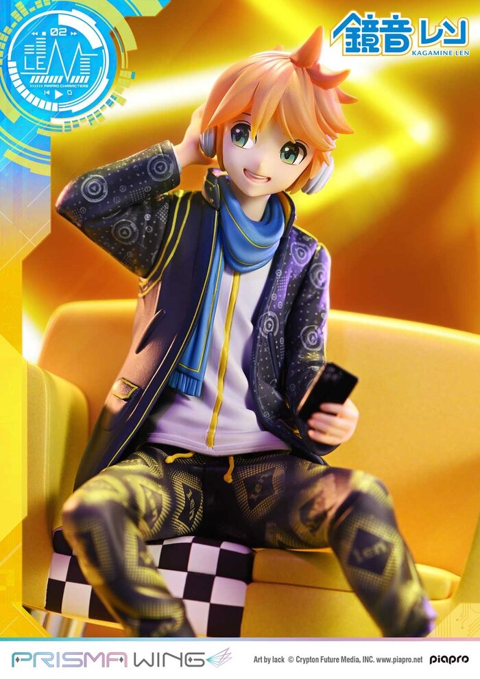 Prisma Wing Piapro Characters Kagamine Len Art by lack Bonus Edition 1/ ...