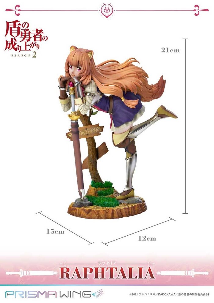 Prisma Wing The Rising of the Shield Hero Season 2 Raphtalia 1/7 Scale ...