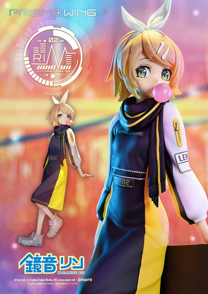 Prisma Wing Piapro Characters Kagamine Rin Art by lack Bonus Edition 1/7 Scale Figure - Tokyo ...