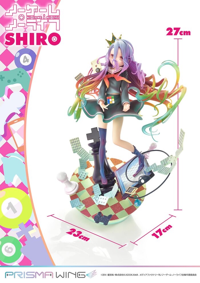Prisma Wing No Game No Life Shiro 1/7 Scale Figure - Tokyo Otaku Mode (TOM)