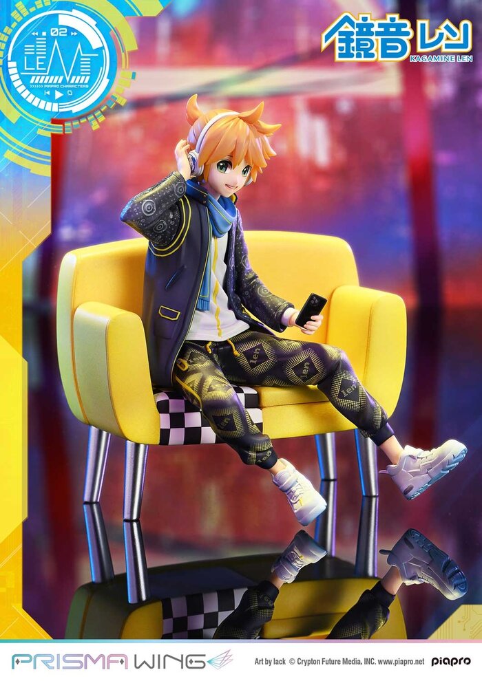 Prisma Wing Piapro Characters Kagamine Len Art by lack Bonus Edition 1/ ...