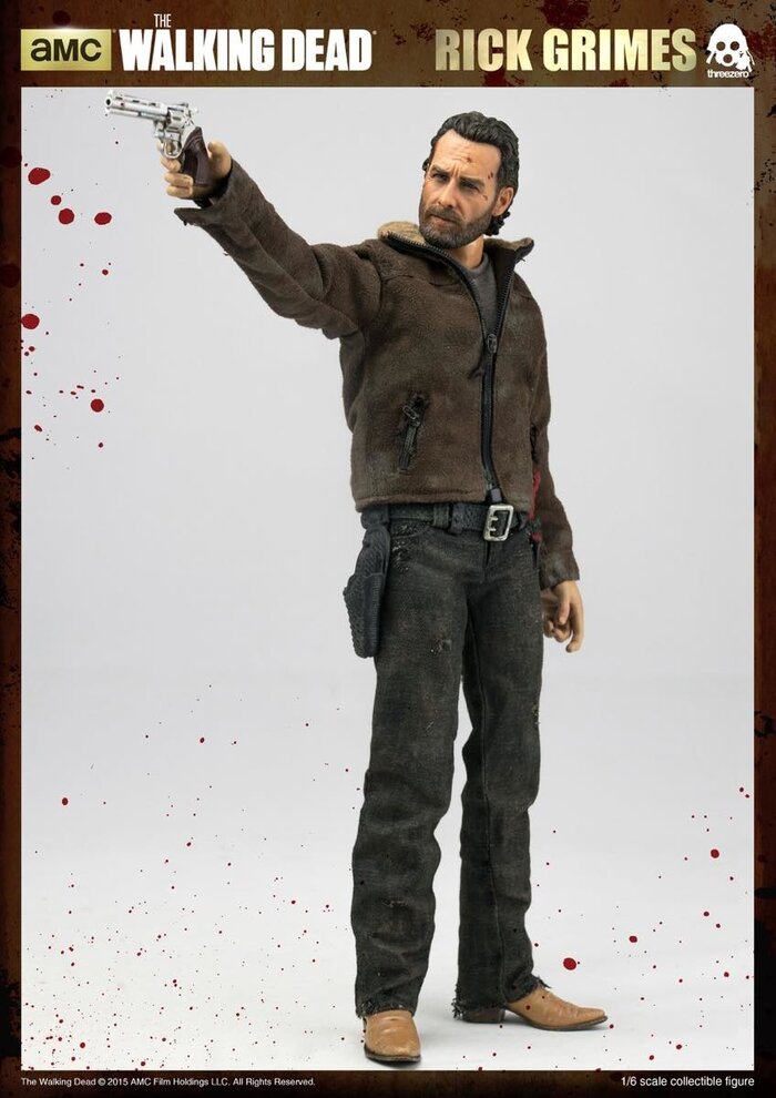 Rick Grimes 1/6 Scale Collectible Figure | The Walking Dead: threezero ...