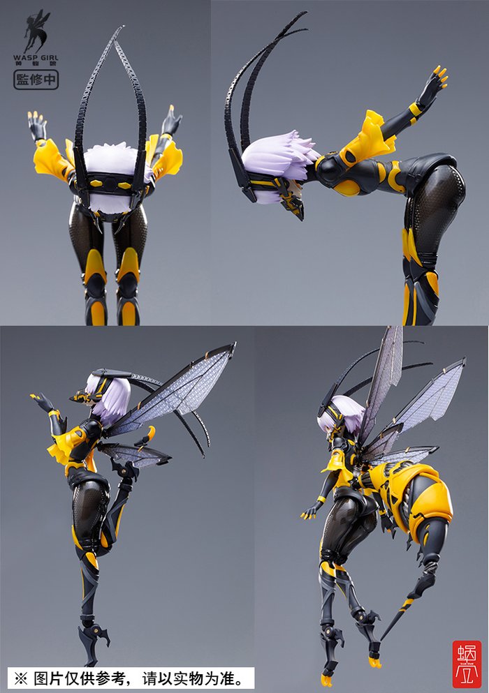 Bee-03W Wasp Girl 1/12 Scale Action Figure - Tokyo Otaku Mode (TOM)