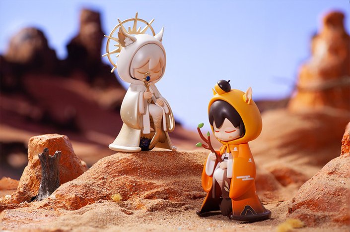 Bagua Shaman Mermaid in the Sacred Mountain Mini Figure Box Set ...