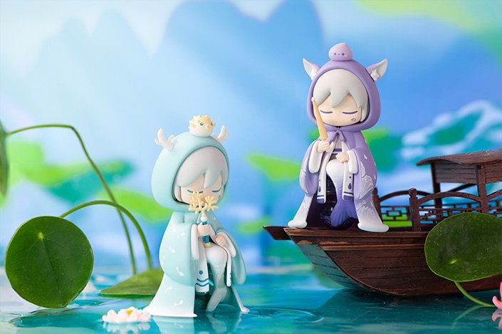 Bagua Shaman Mermaid in the Sacred Mountain Mini Figure Box Set ...