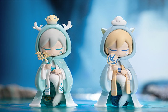 Bagua Shaman Mermaid in the Sacred Mountain Mini Figure Box Set ...