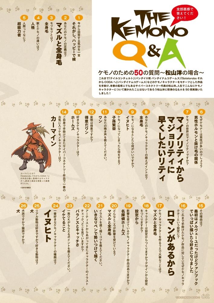 The Kemono Book 2 - Tokyo Otaku Mode (TOM)