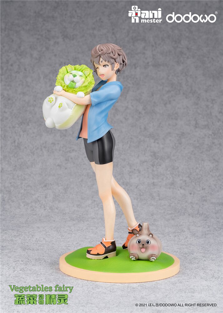 Vegetable Fairy Series Sai and Cabbage Dog 1/7 Scale Figure: AniMester ...