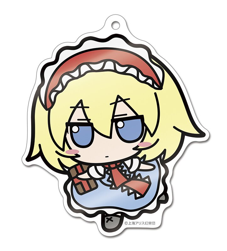 Touhou Big Acrylic Keychain: Alice - Tokyo Otaku Mode (TOM)