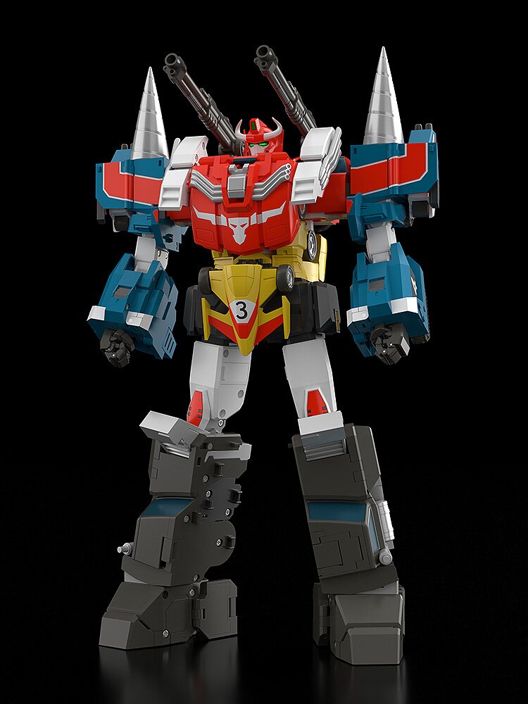 The Gattai The Brave Fighter of Legend Da-Garn Land Bison: Good Smile ...