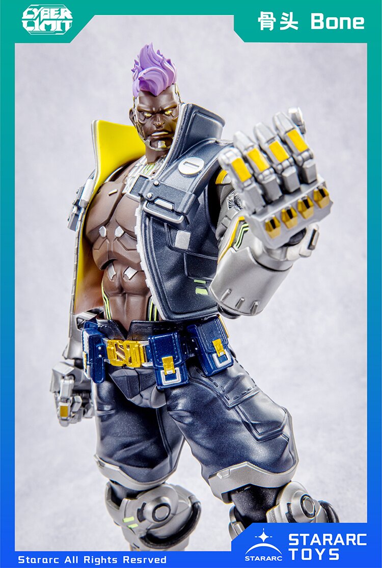 Cyber Limit Series Bone 1/12 Scale Action Figure - Tokyo Otaku Mode (TOM)