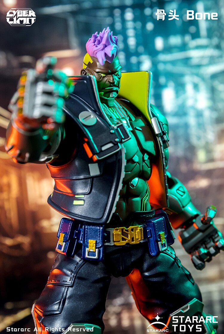 Cyber Limit Series Bone 1/12 Scale Action Figure - Tokyo Otaku Mode (TOM)