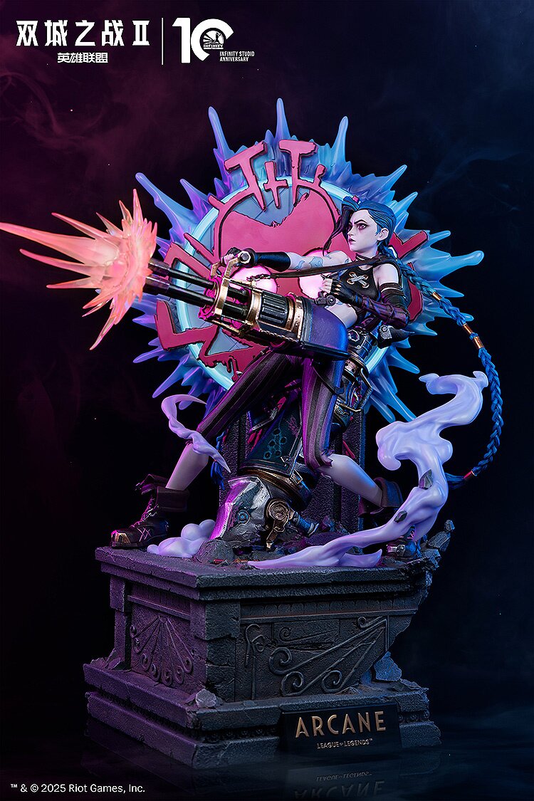 Infinity Studio x Arcane: League of Legends Jinx 1/4 Scale Figure ...