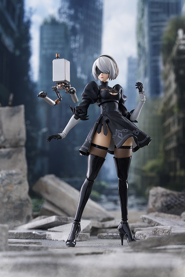 figma NieR: Automata Ver 1.1a 2B (YoRHa No.2 Type B): MAX FACTORY 20% OFF - Tokyo Otaku Mode (TOM)