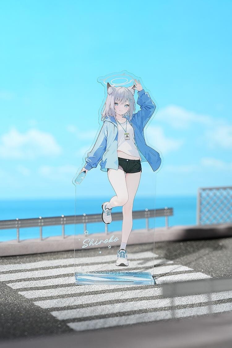 Blue Archive Holiday Saunter Series Acrylic Stand Shiroko: Good Smile ...