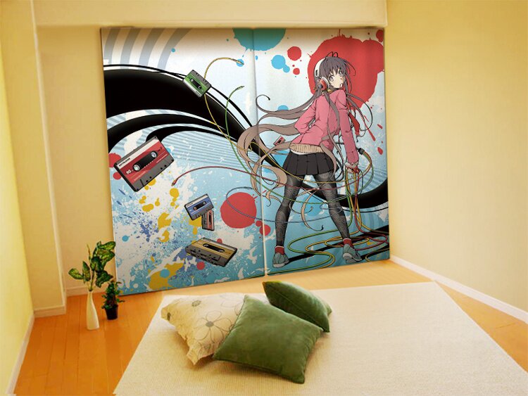 Aka Ringo Illustrated Curtains: Key-th - Tokyo Otaku Mode (TOM)
