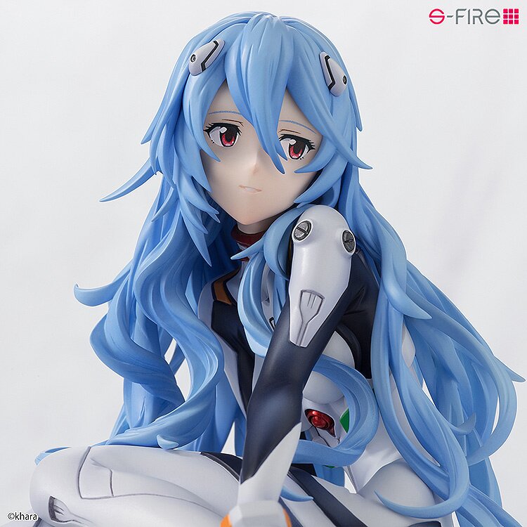 Evangelion: 3.0+1.0 Thrice Upon a Time Rei Ayanami: Long Hair Ver. 1/7 Scale Figure - Tokyo ...