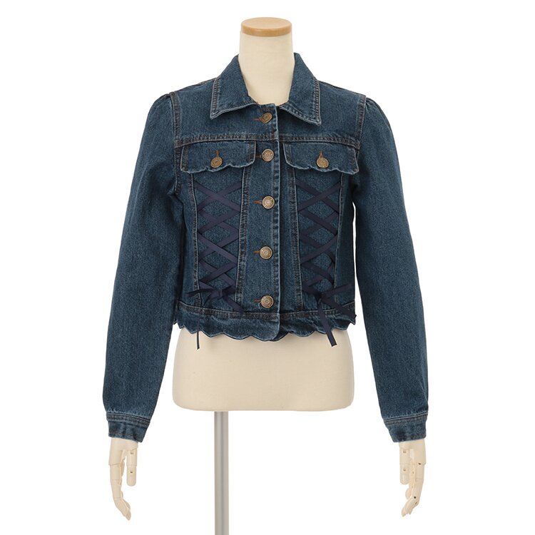 LIZ LISA Scalloped Denim Jacket: LIZ LISA - Tokyo Otaku Mode (TOM)