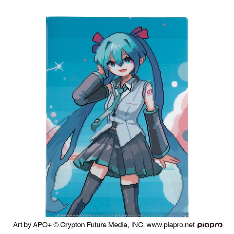 Hatsune Miku Clear File Art by APO+ - Tokyo Otaku Mode (TOM)