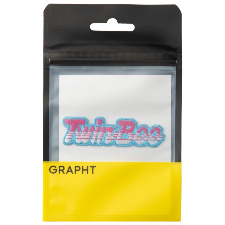 TwinBee Embroidered Sticker Title Logo: GRAPHT 100% OFF - Tokyo Otaku ...